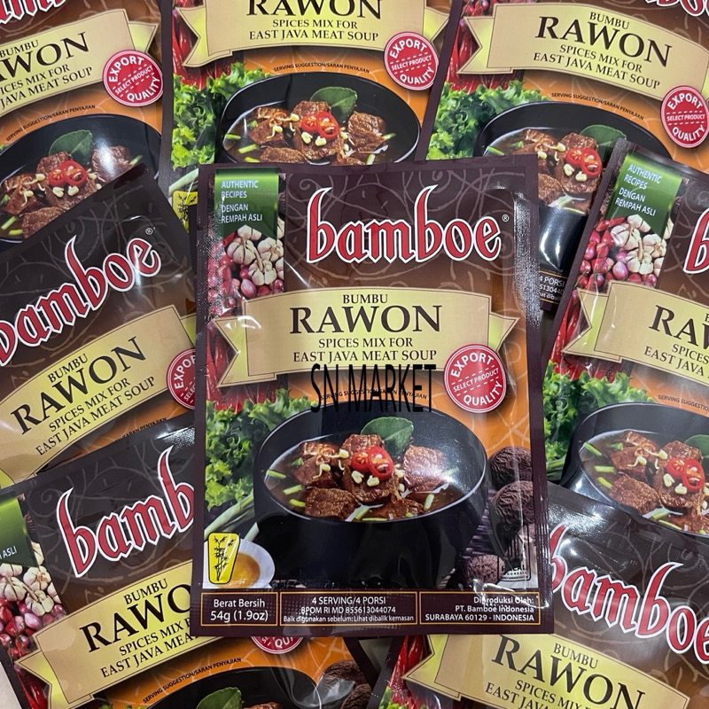 Jual Bamboe Bumbu Rawon 54 gr | Shopee Indonesia