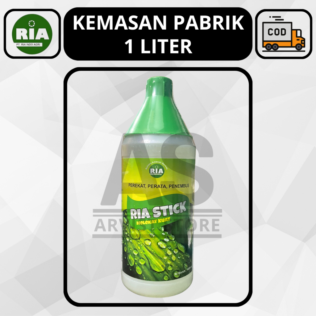 Jual RIA STICK Perekat Perata Penembus Pestisida Tanaman 1 Liter ...
