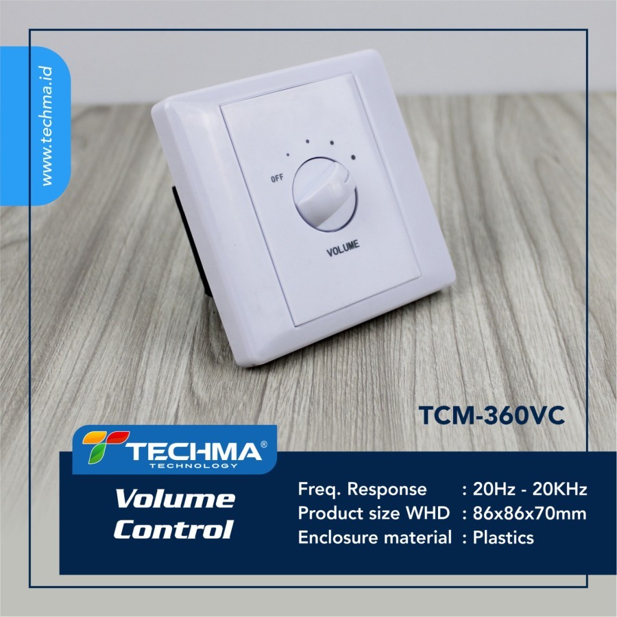 Jual Techma Attenuator Speaker Volume Contro l6W - 60w | Shopee Indonesia