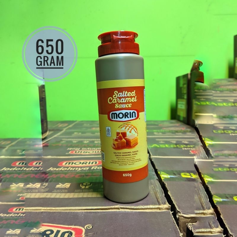 Jual Morin Salted Caramel Sauce Tube 650gr - Topping Saus Karamel ...