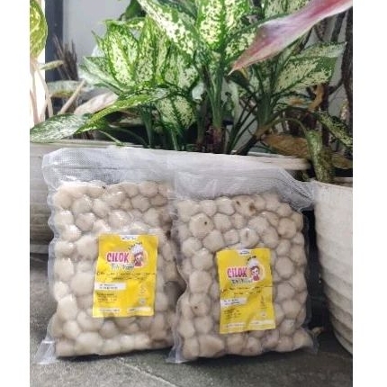 Jual CILOK GAJIH & Ayam ISI 100 biji Mini Mentah | Shopee Indonesia
