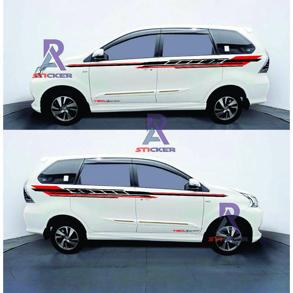 Jual STIKER MOBIL!!STIKER CUTTING LIST UNTUK MOBIL AVANZA XENIA YARIS ...