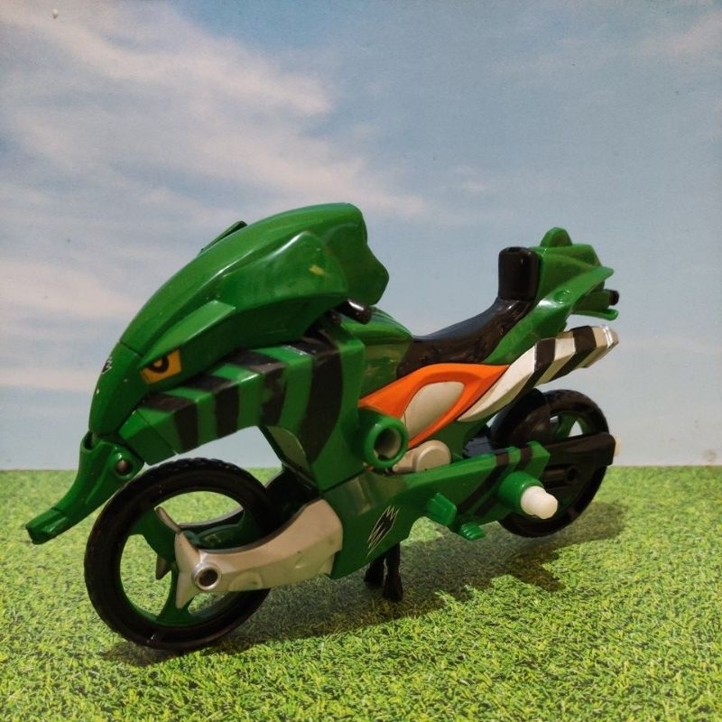 Jual Power Rangers Jungle Fury Green Elephant Ranger Bike Motorcycle ...