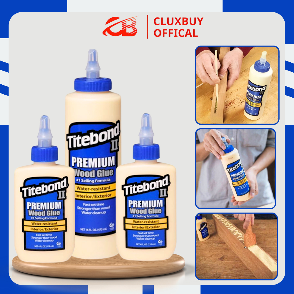Jual Lem kayu Titebond II, Lem kayu super kuat tahan air standar AS ...