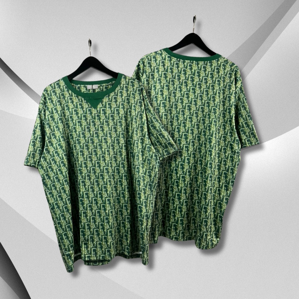 Jual kaos dd pria / atasan kaos dd green / kaos unisex oversize 8.00999 ...