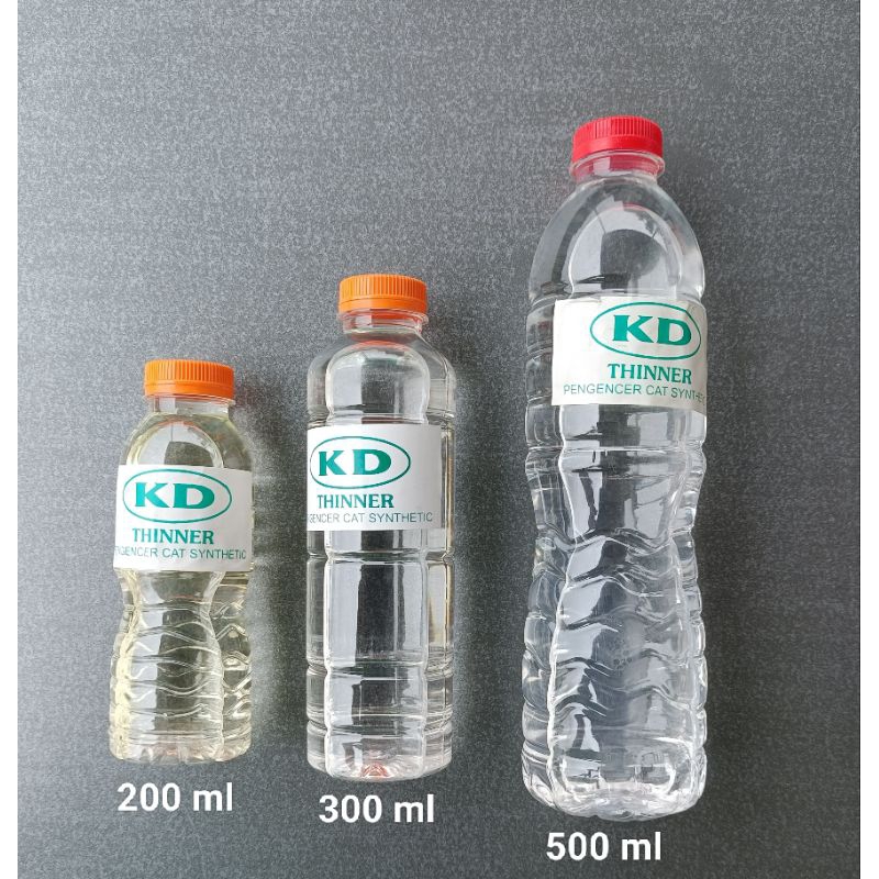 Jual KD Pengencer Cat Thinner Kemasan Botol | Shopee Indonesia