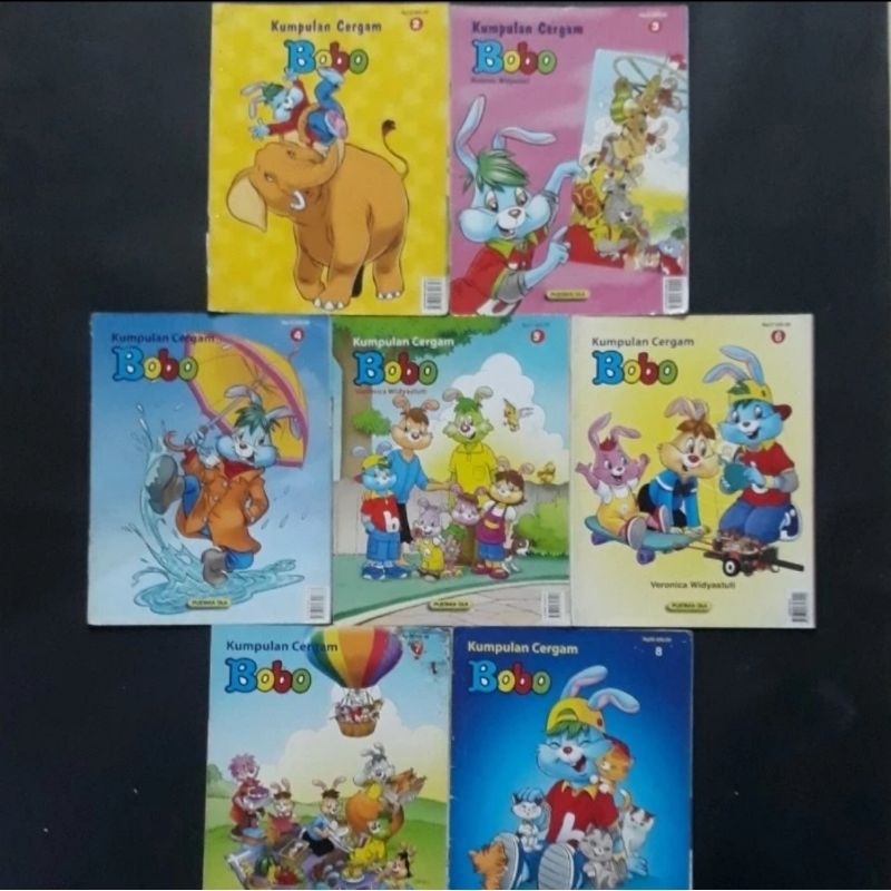 Jual PAKET KOLEKSI 7 KOMIK KUMPULAN CERGAM BOBO/ VERONICA W/PUSTAKA OLA ...