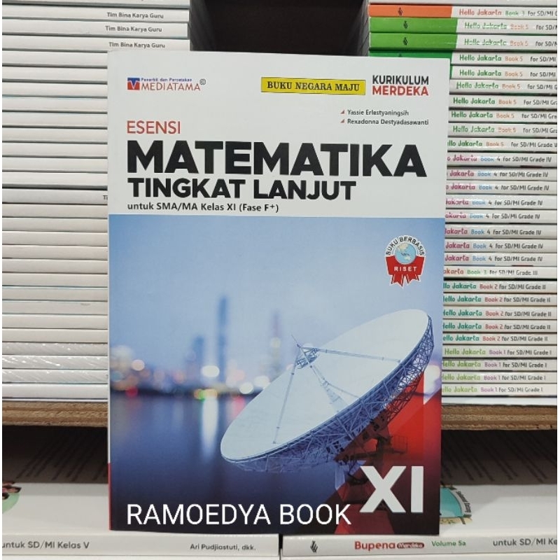 Jual Buku Matematika Lanjut SMA kelas XI, XII Kurikulum Merdeka MEDIATAMA | Shopee Indonesia