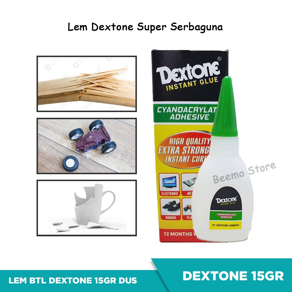 Jual LEM DEXTONE Lem Korea - Power Glue Serba Guna Instan Glue Tetes ...