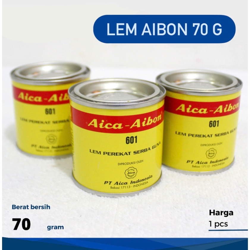 Jual LEM AIBON 70 G / AICA AIBON / LEM PEREKAT SERBAGUNA 70 GRAM ...