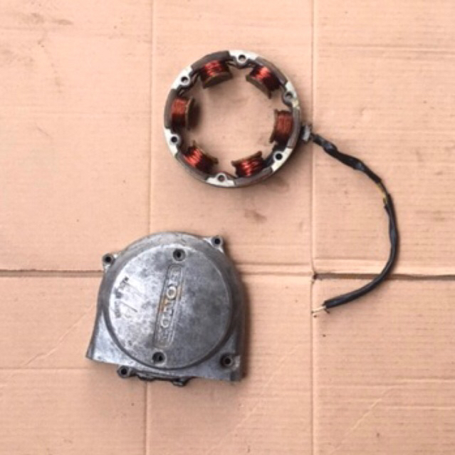 Jual Blok magnet dan Spul Motor Honda GL125 Original Copotan Motor ...