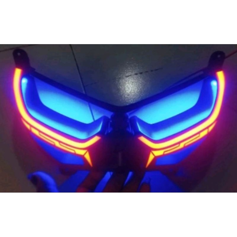 Jual frame lazy led New Nmax + devil | Shopee Indonesia