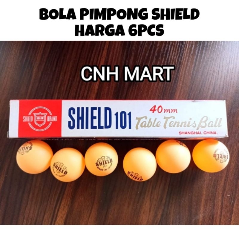 Jual Ping Pong - Bola Ping Pong - Bola Tenis Meja - Bola Ping Pong Shied 40 MM - Harga 6 Pcs - 1 ...