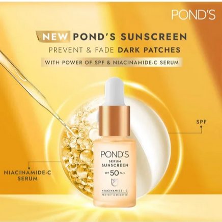Jual PONDS UV PROTECT SUN SERUM BOTOL SPF 50 PA++++ 30GR | Shopee Indonesia