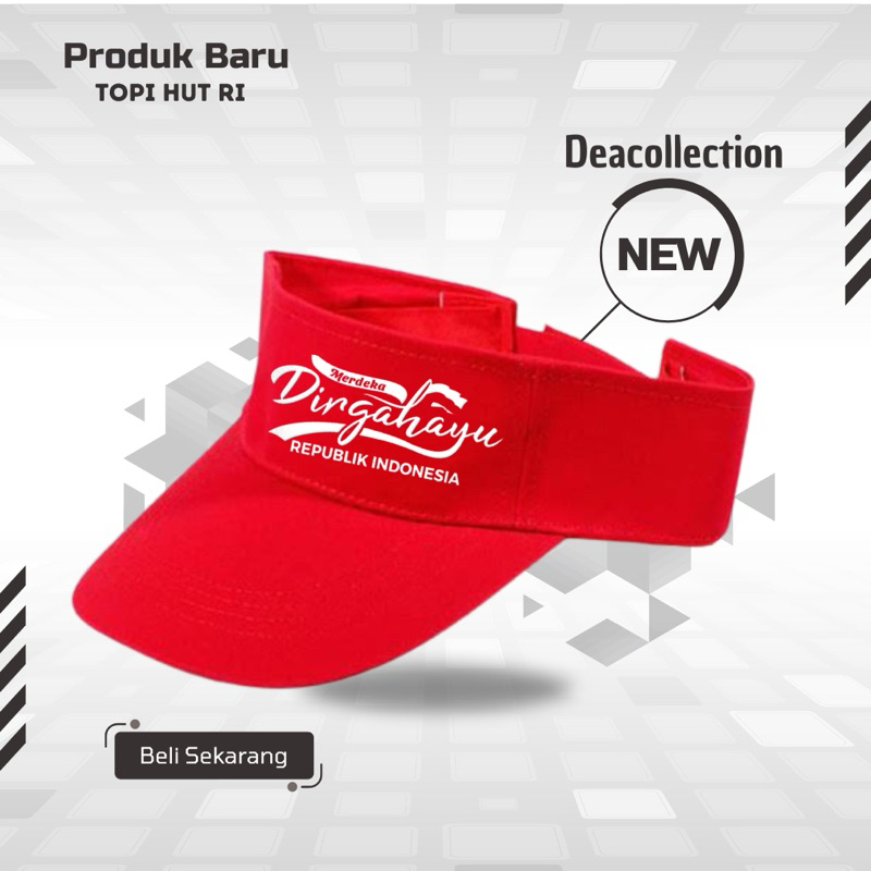 Jual TOPI GOLF HUT RI 79 TAHUN // TOPI 17 AGUSTUSAN 2024 | Shopee Indonesia