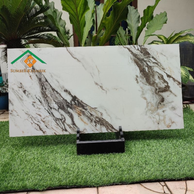 Jual Granite lantai 60x120 M ferro white / Kw 1 / Glazed Polished ...
