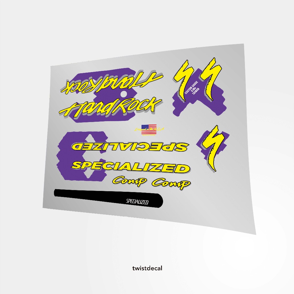 Jual DECAL SPECIALIZED HARDROCK | Shopee Indonesia
