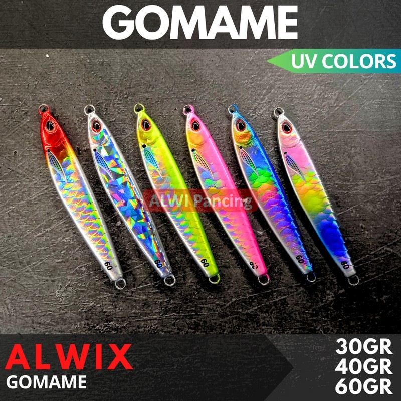 Jual ALWIX Umpan Jig GOMAME S GLOW 30gr 40gr 60gr | Shopee Indonesia