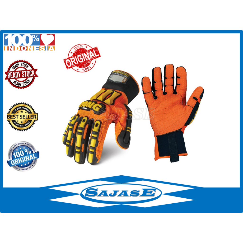 Jual Sarung Tangan Safety KONG Heavy Duty High Impact Sarung Tangan ...