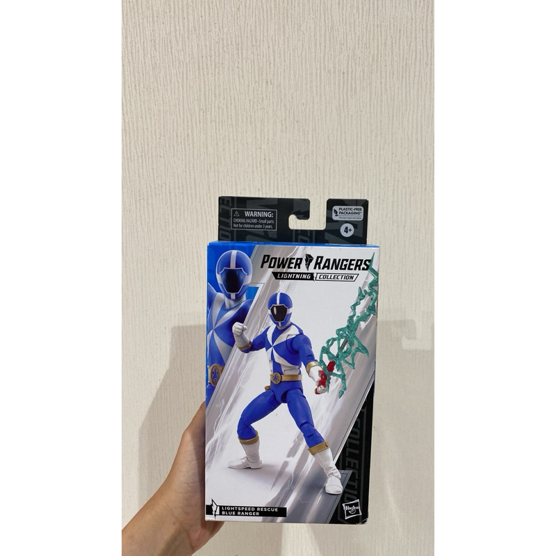 Jual POWER RANGERS ACTION FIGURE || lightning collection || LIGHTSPEED RESCUE BLUE RANGER ...