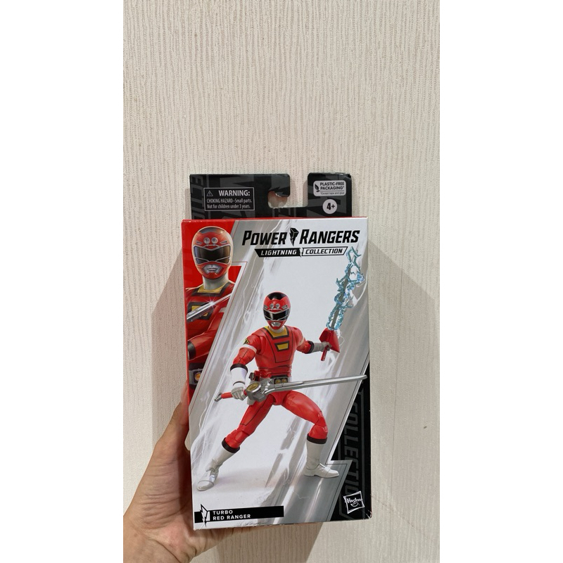 Jual POWER RANGERS ACTION FIGURE || lightning collection || TURBO RED ...