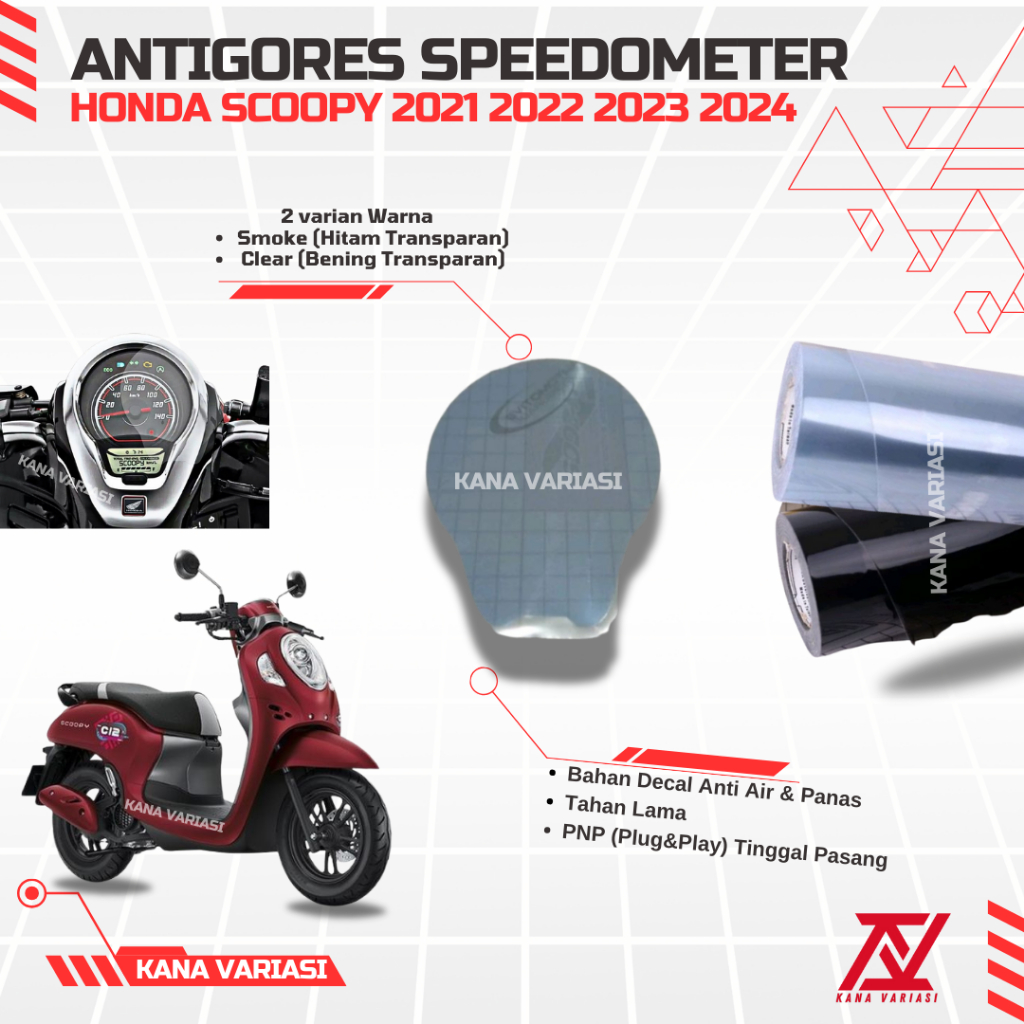 Jual Stiker Anti Gores Spidometer Sticker Pelindung Speedometer Scoopy ...