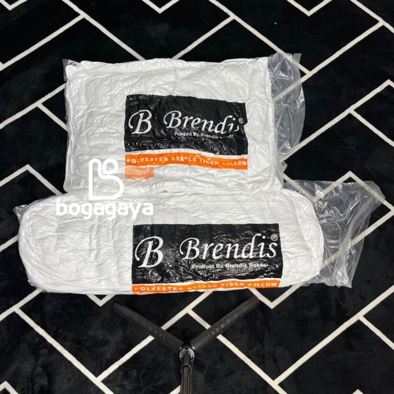 Jual ( BRENDIS ) Bantal Guling Brendis Original Empuk Lembut Mewah 100% Silicone Kualitas Hotel ...