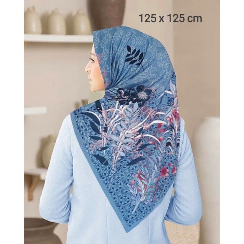 Jual SALE HIJAB / SYARI LOMBOO DENIM / COD / KERUDUNG VOAL MOTIF / SEGI ...