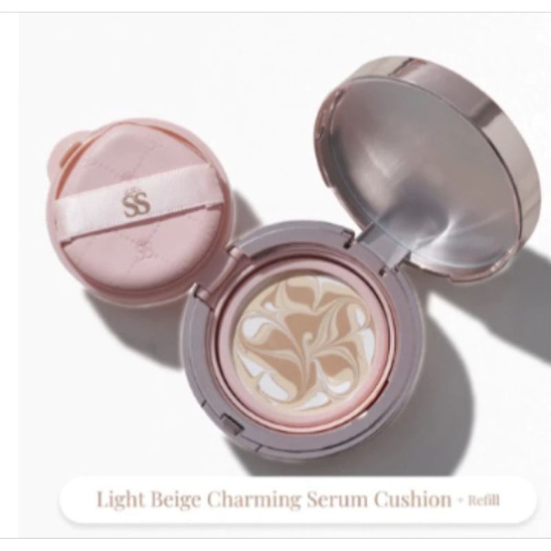 Jual SS Skin Charming Serum Cushion ( LIGHT BEIGE) | Shopee Indonesia