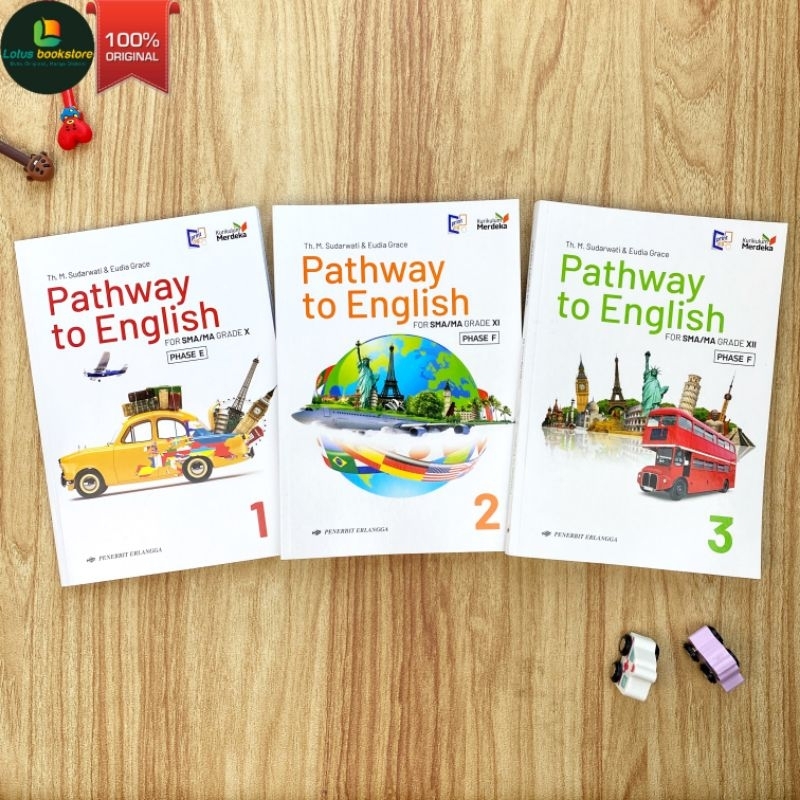 Jual Pathway to English SMA Kelas 10 11 12 - Kurikulum Merdeka - Penerbit Erlangga - Buku ...