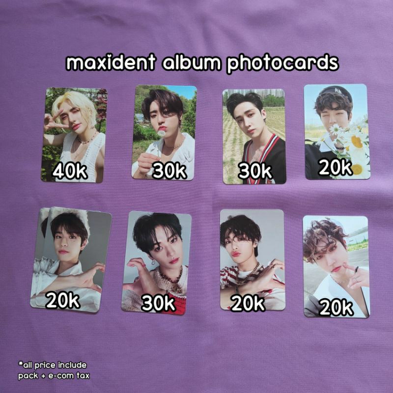 Jual MAXIDENT ALBUM PHOTOCARD PC STRAYKIDS TCRUSH GO LOVE HYUNJIN HAN ...