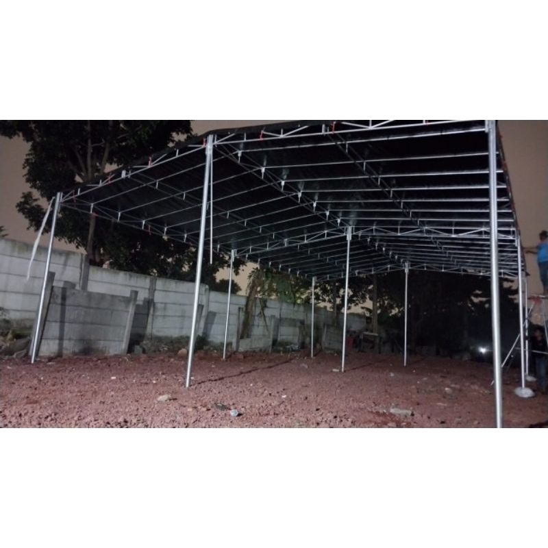 Jual RANGKA TENDA WEDDING, TENDA LESEHAN,TENDA WILAYAH UKURAN 8×12 ...
