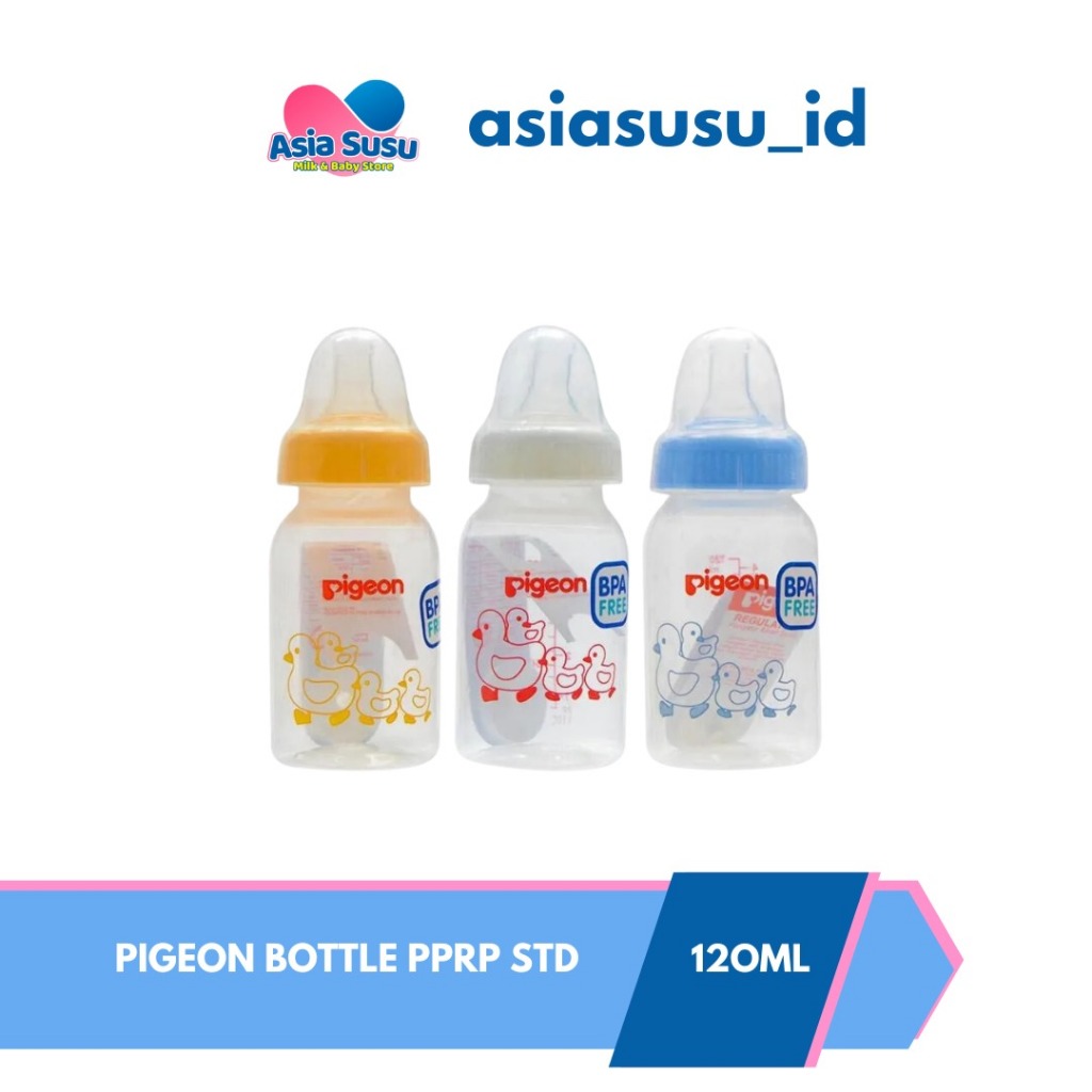 Jual PIGEON BOTTLE PP RP STDR 120ML 240ML / BOTOL SUSU BAYI | Shopee Indonesia