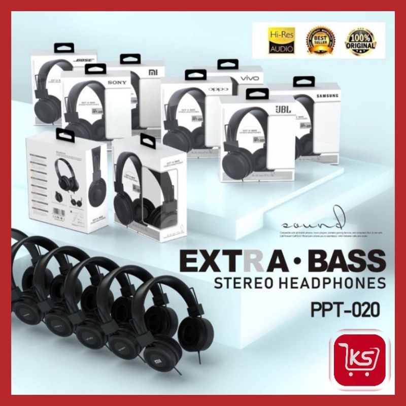 Jual HEADPHONE JBL PPT-020 | HEADSET BANDO | Shopee Indonesia