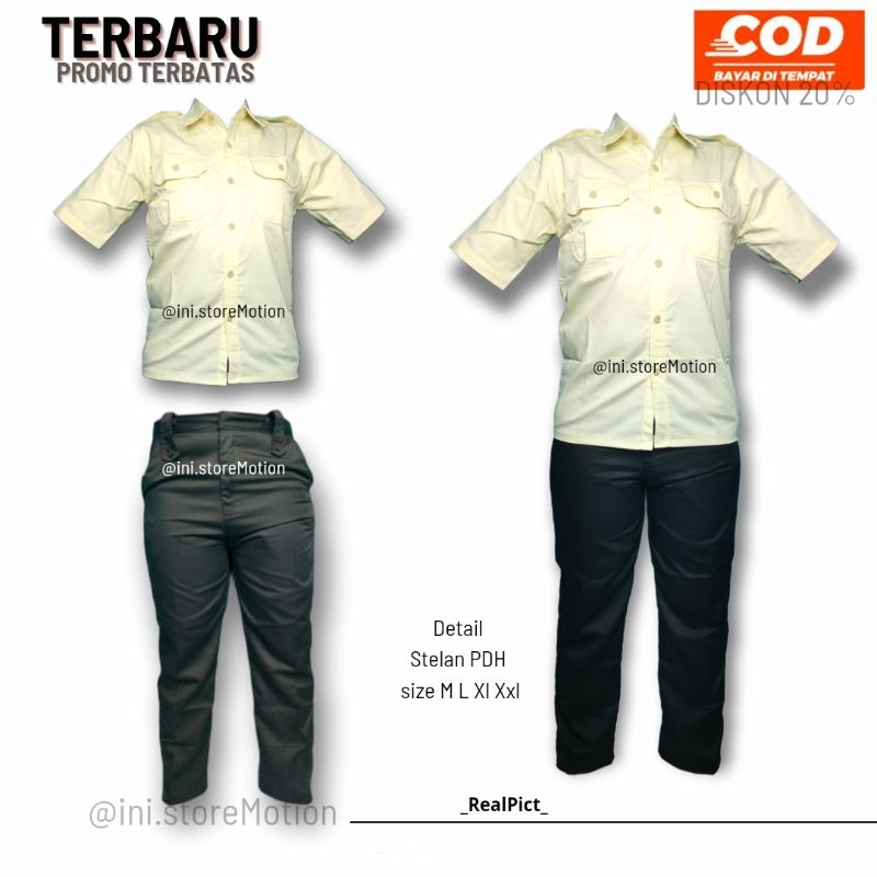 Jual Baju seragam satpam security cream terbaru seragam PDH Satpam | Shopee Indonesia