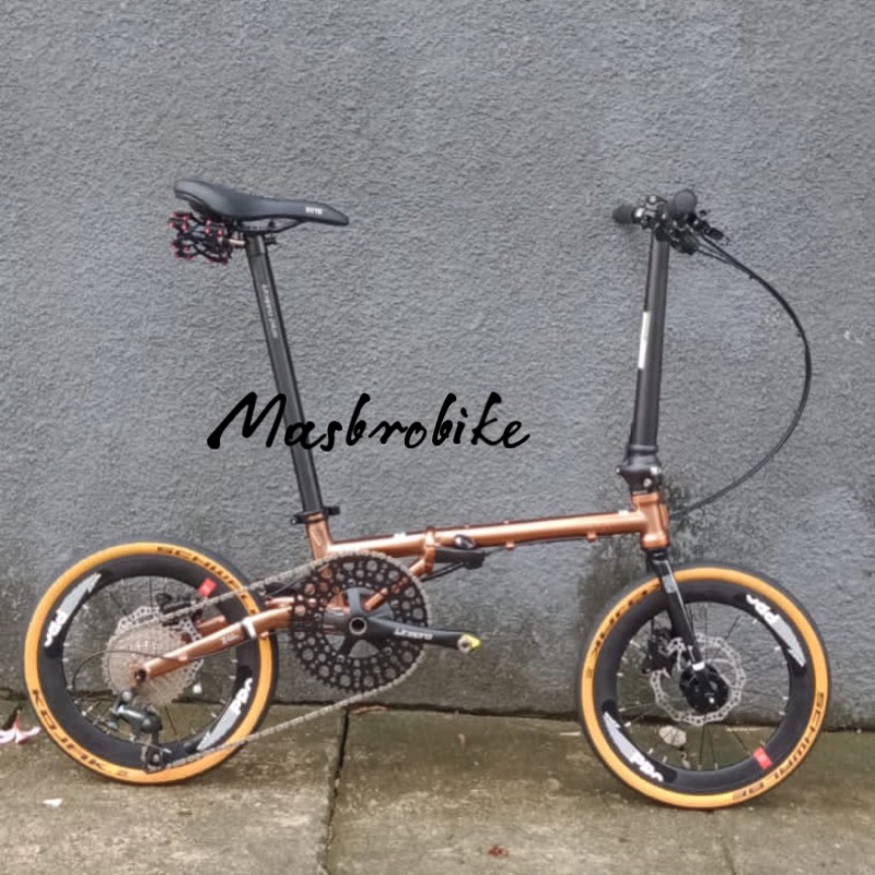 Jual sepeda lipat fnhon gust 16 discbrake folding fnhon | Shopee Indonesia