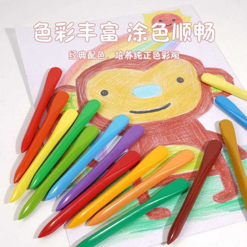 Jual Plastic Crayon Non Toxic | Krayon Plastik Mewarnai Ajaib Bentuk ...