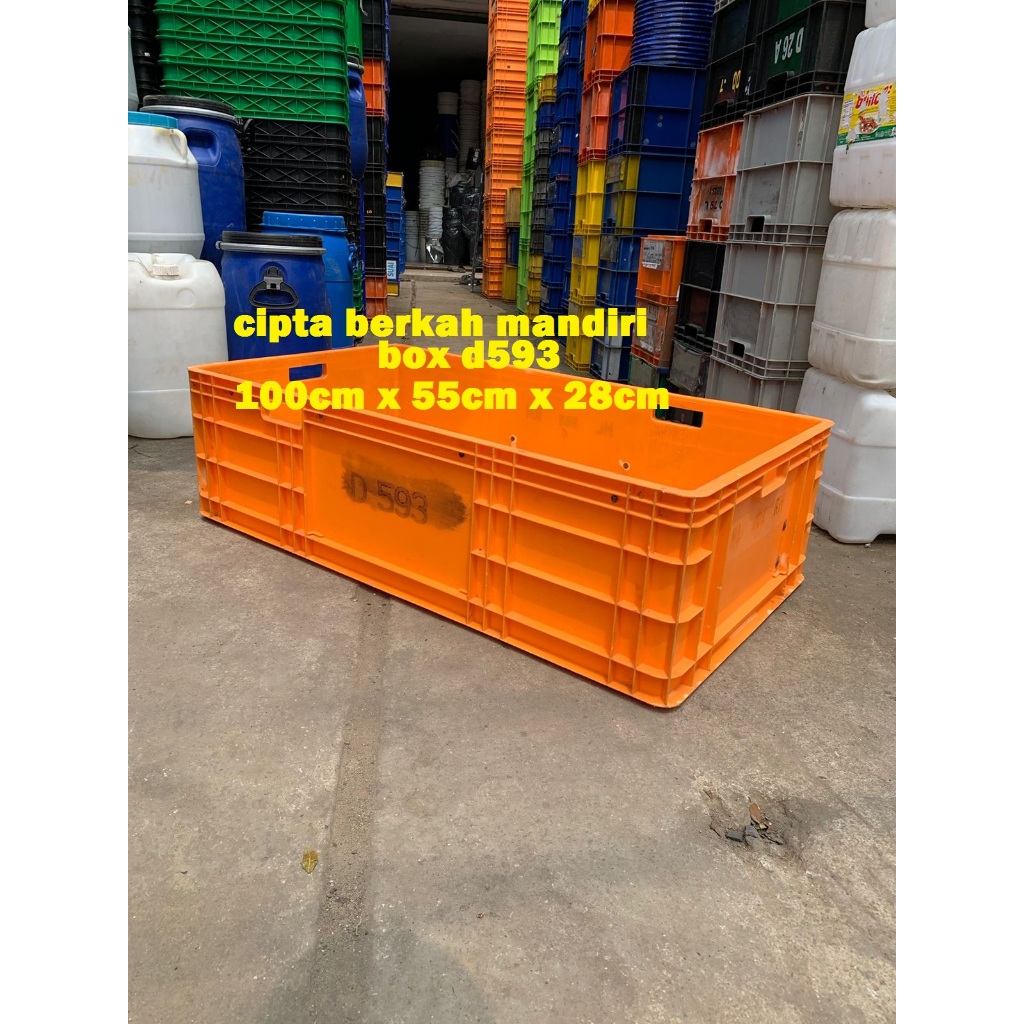 Jual Box plastik container tipe d593 perkakas bengkel bak plastik ...