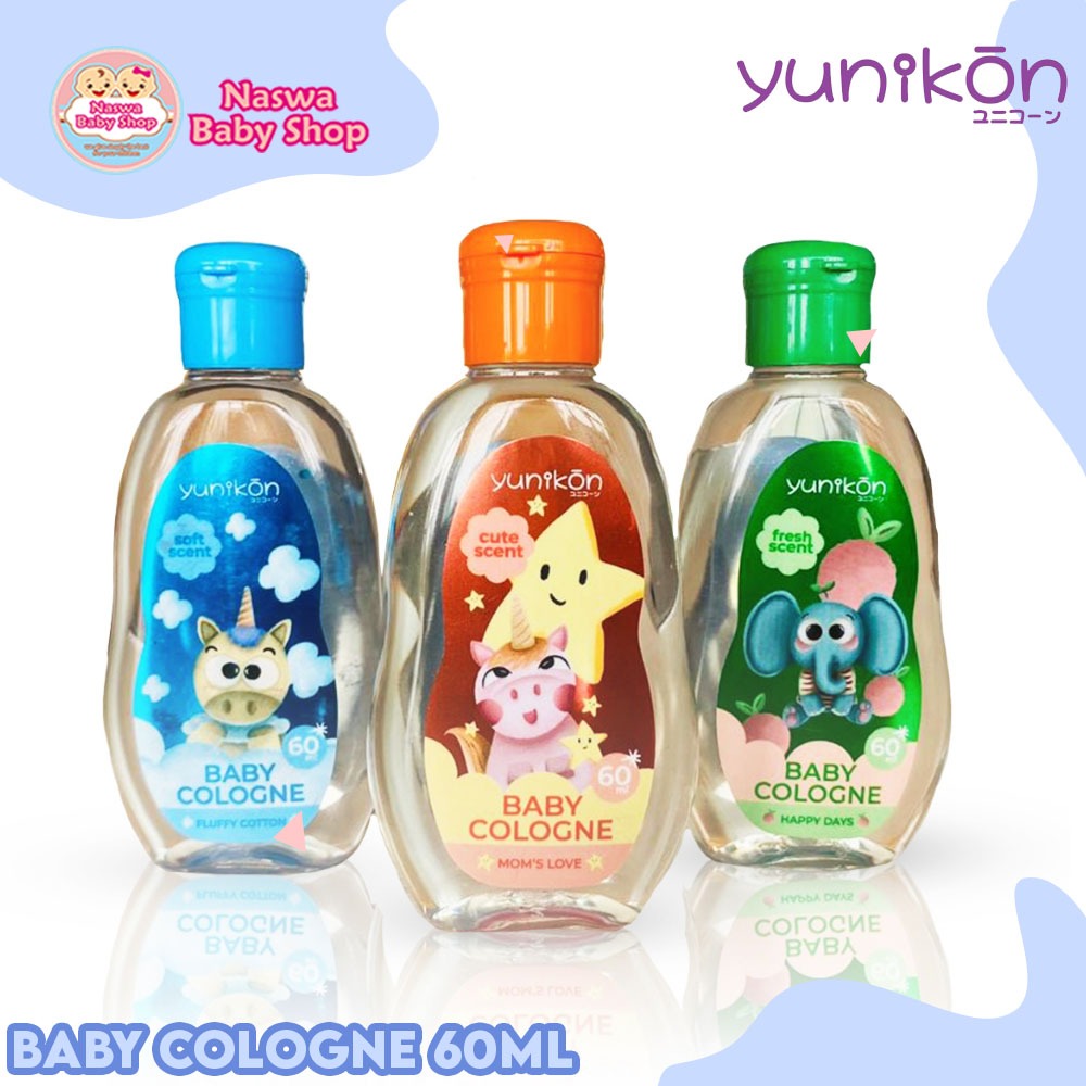 Jual Yunikon Baby Cologne Parfum Bayi 60ml | Shopee Indonesia