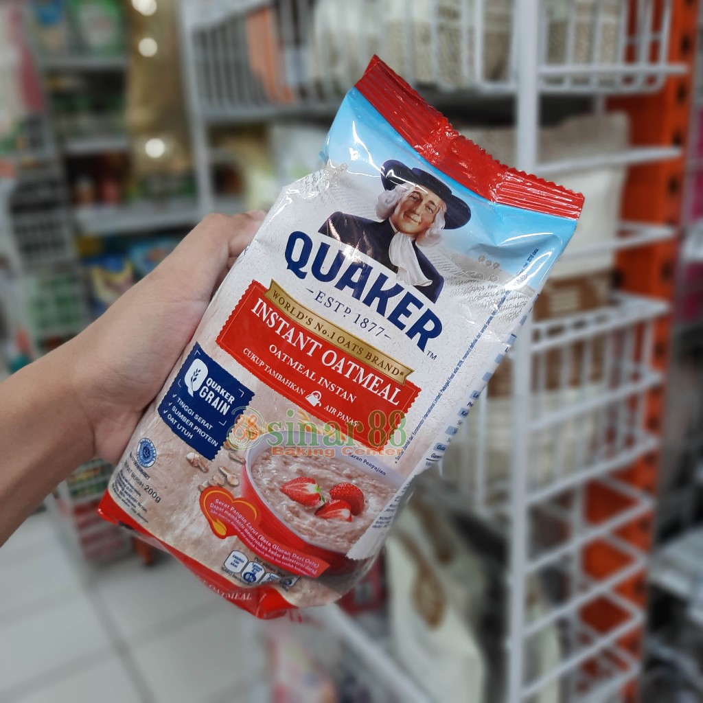 Jual Quaker Oats 200gr (Merah) | Shopee Indonesia
