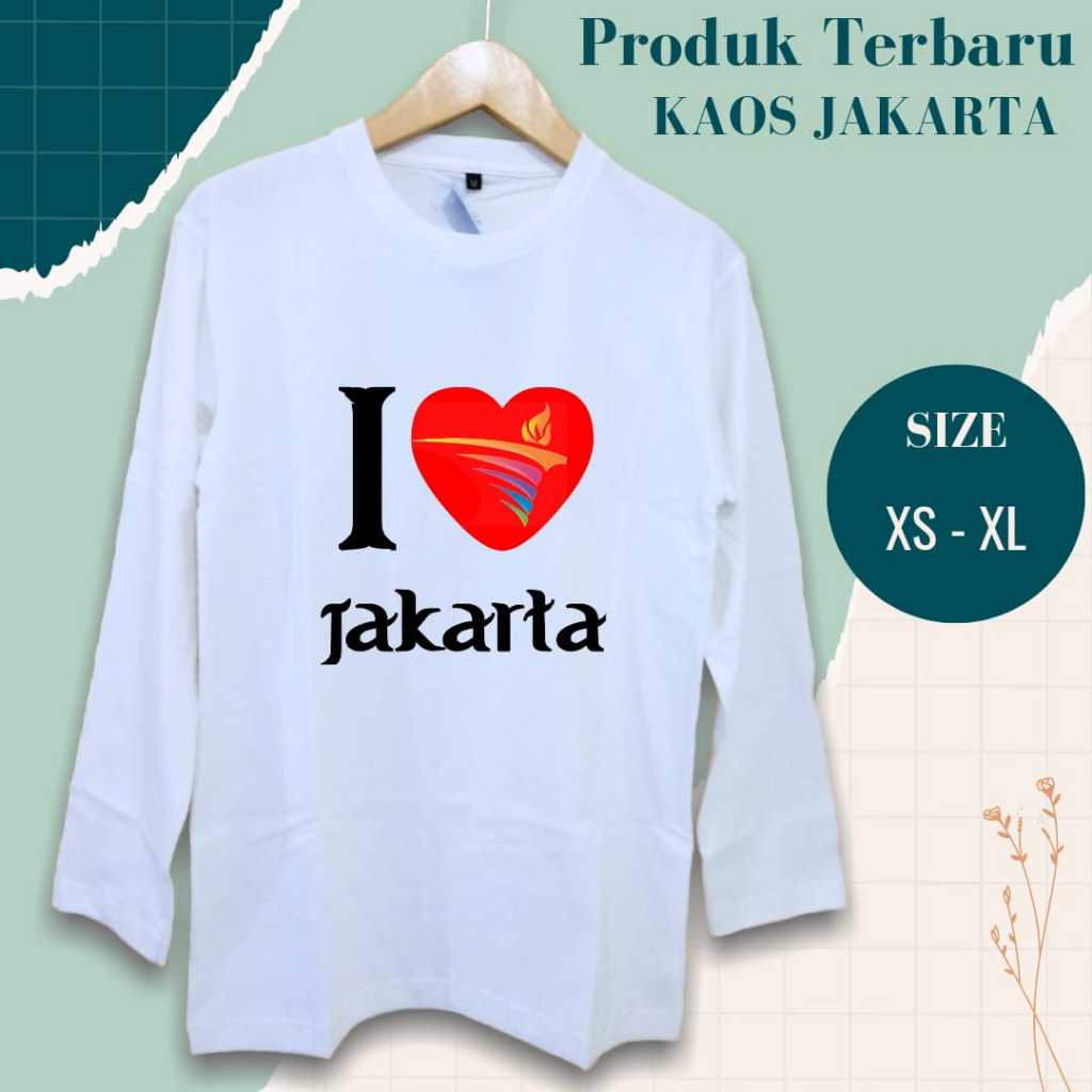 Jual Kaos LP Oleh-oleh Jakarta Series Destinasi Kota Populer Indonesia ...
