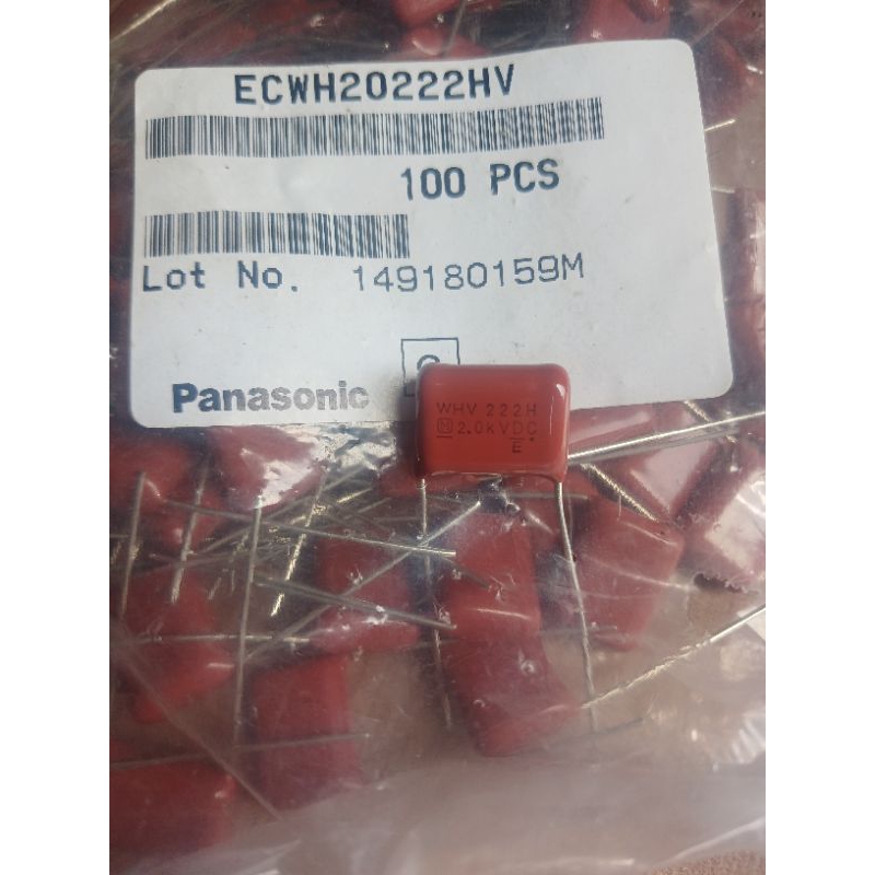 Jual Kapasitor Milar 222 / 2Kv Panasonic | Shopee Indonesia