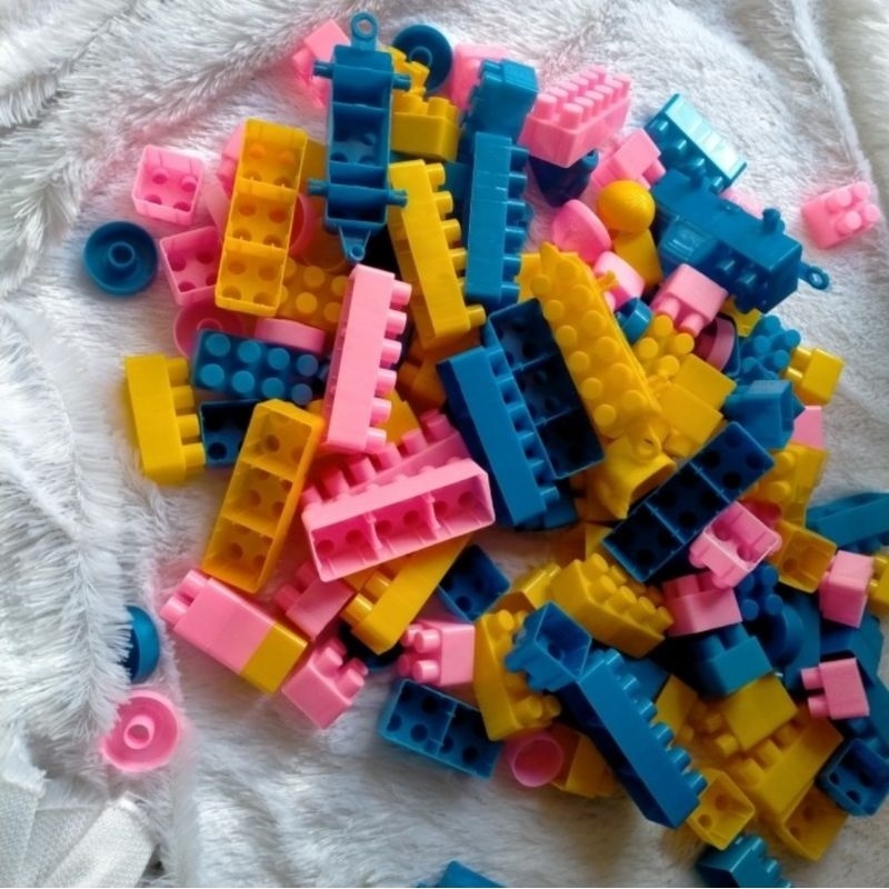 Jual [US]LEGO BLOCK ISI 136 MAINAN EDUKASI ANAK/MAINAN SUSUN BLOK ...