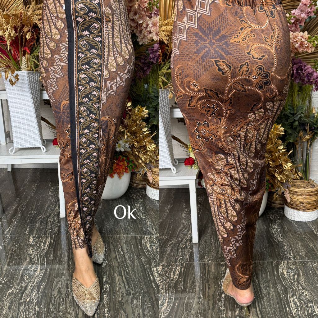 Jual KAMEN JADI BATIK MOTIF LIRIS BUNGA RAMBAT FULL STRAIT/KAMEN BATIK ...