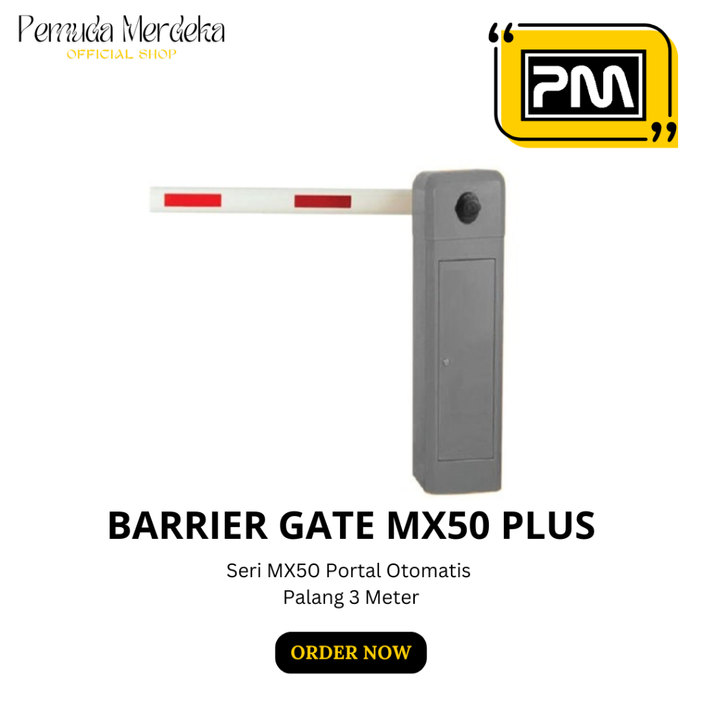 Jual Barrier Gate Mx50 Plus Palang Parkir Seri Mx50 Portal Otomatis 3 