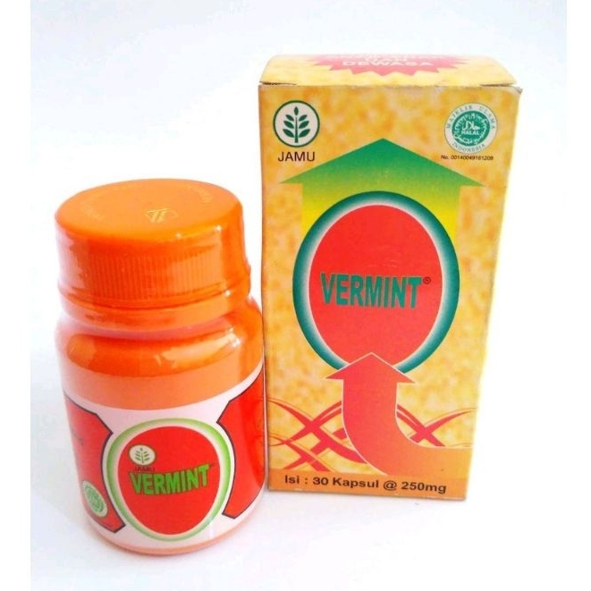 Jual Vermint Obat Tipes Kapsul Untuk Anak-Anak dan Dewasa | Shopee ...