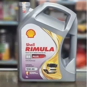 Jual Oli Mobil Shell Rimula R4 Plus 15w-40 Kemasan 5 Liter | Shopee ...