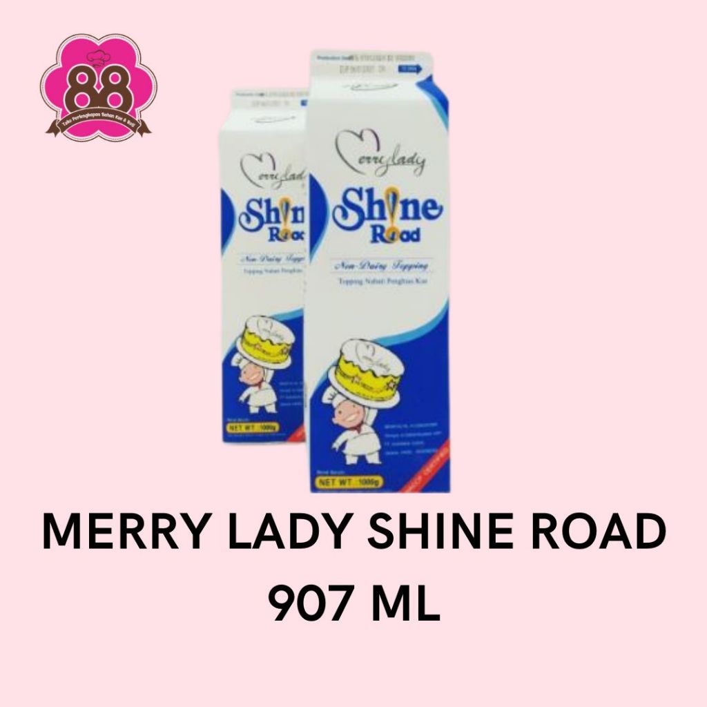 Jual MERRY LADY SHINE ROAD WHIPPING CREAM WHIP CREAM NON DAIRY | Shopee ...