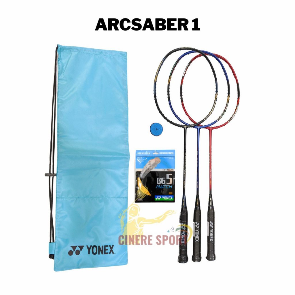 Jual Raket Badminton YONEX ARCSABER 1 ABILITY CLEAR FEEL ARC SABER Original | Shopee Indonesia