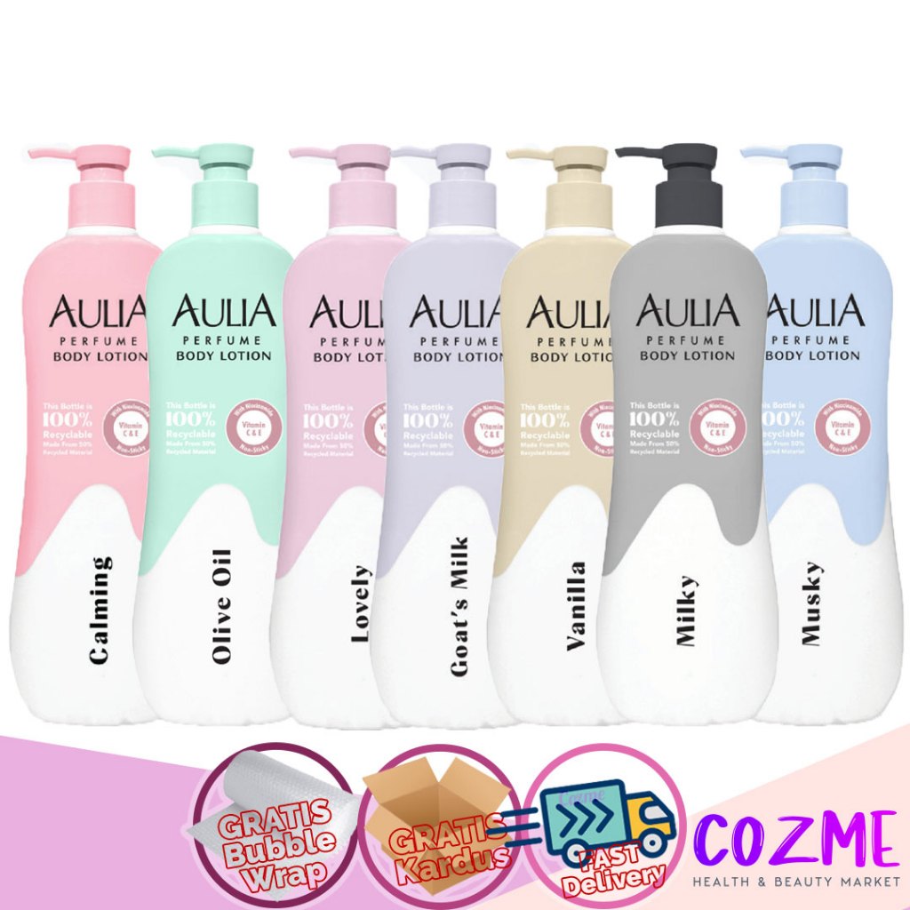Jual AULIA Perfume Body Lotion 600mL | Shopee Indonesia